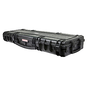 Monoprice Weatherproof Hard Case - 47 x 16 x 6 Inches, With Wheels and Customizable Foam, Shockproof, IP67, Ultraviolet And Impact Resistant Material, Black - Pure Outdoor Collection