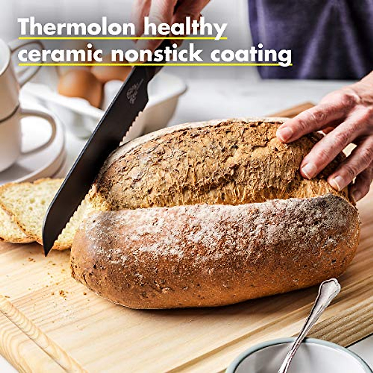 GreenPan Chop & Grill Bread Knife