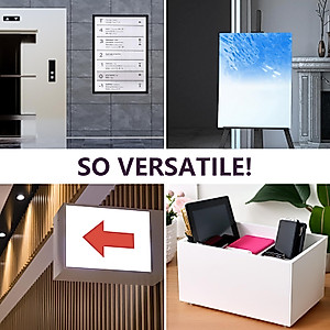 White Acrylic Sheet 12" x 16" x 1/8", 2 Pack ANRISIN 38% Translucent White Cast Acrylic Sheets for DIY Projects, Laser Cutting & Engraving Friendly