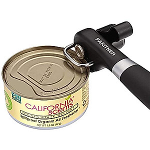 PAKITNER- Safe Cut Can Opener, Smooth Edge Can Opener - Can Opener handheld, Manual Can Opener, Ergonomic Smooth Edge, Food Grade Stainless Steel Cutting Can Opener for Kitchen & Restaurant