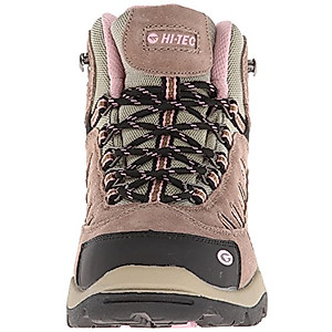Hi-Tec Women's Bandera Mid Waterproof Hiking Boot,Taupe/Blush,10 M US