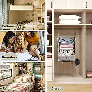 Bukere Hanging Travel Shelves Cube for Luggage Suitcase