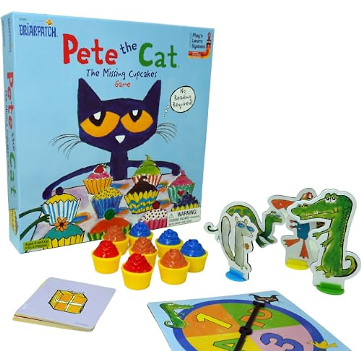Briarpatch Pete the Cat The Missing Cupcakes Game, Fans of Pete the Cat Books, Ages 3+