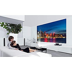 Optoma GT1090HDR Short Throw Laster Home Theater Projector Bundle with 1 YR CPS Enhanced Protection Pack