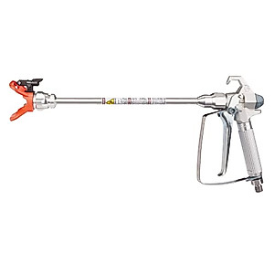 Graco Magnum 257025 Project Painter Plus Paint Sprayer, Multicolor & 243040 Extension with RAC IV Tip Guard, 10-Inch, Gray