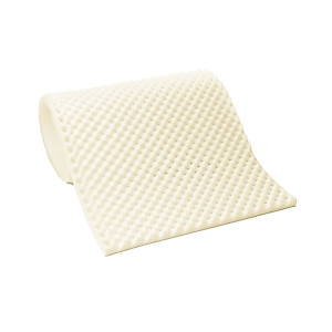Greaton Breathable 1-inch Convoluted Egg Shell Foam Mattress Topper | Toppers for Mattresses Adds Ultimate Comfort, Reduces Back Pain, Perfect Body Support, Maintain Proper Posture, King, White