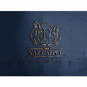 Naz Carpet Handmade Traditional Woolen Persian Rugs for liviing Room,Bedroom and Hall (Color D.Blue 6x9 Feet)
