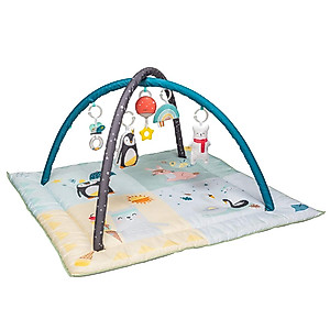 Taf Toys North Pole 4 Seasons Baby Play Mat and Infant Activity Gym with Music & Light. Thickly Padded Developmental Playmat, for Newborns and up. Designed to Encourage Baby’s Senses Development