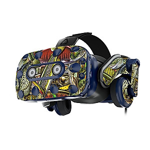 MightySkins Skin Compatible with HTC Vive Pro VR Headset - Fish Puzzle | Protective, Durable, and Unique Vinyl Decal wrap Cover | Easy to Apply, Remove, and Change Styles | Made in The USA
