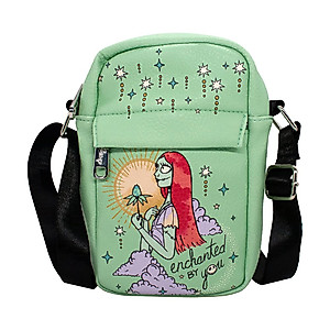 Buckle Down Disney Bag, Cross Body, The Nightmare Before Christmas Sally Enchanted by You Pose, Mint, Vegan Leather