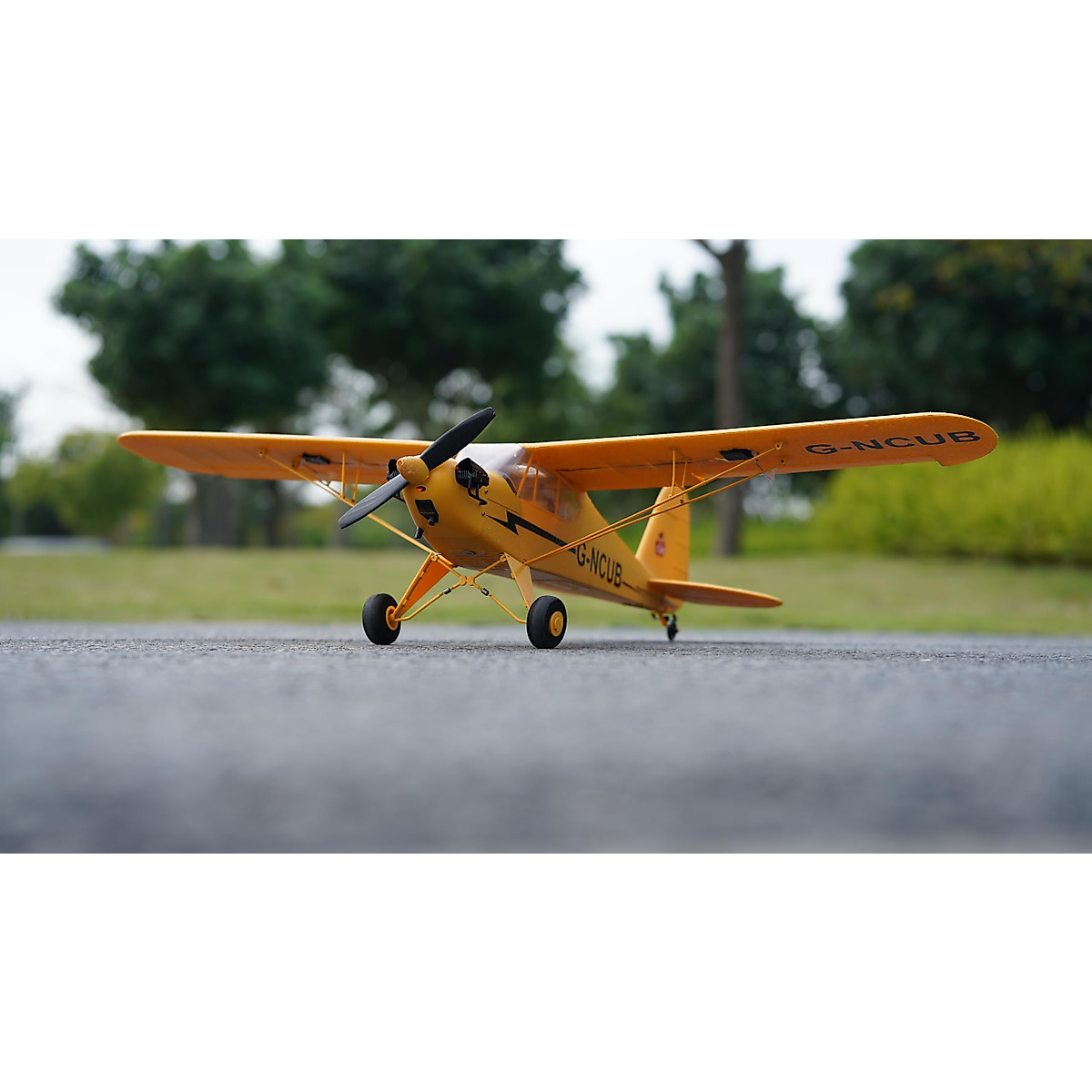 Ssccgym XK A160 RTF Large 25.6-Inch Brushless RC Plane 2.4GHZ 6-AXIS Gyro Remote Control Airplane J3 5CH EPP Foam World War II Aircraft Model Smart-Fly with Double-Batteries