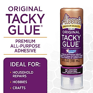 Aleene's Always Ready Tacky Glue, 4 oz, Original