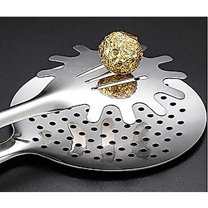 WOIWO 1PCS Stainless Steel Noodle Clamps/Noodle Clamps/Steak Clamps Food Clamps/Hollow-out Oil Filter Kitchen Multi-functional Gadget