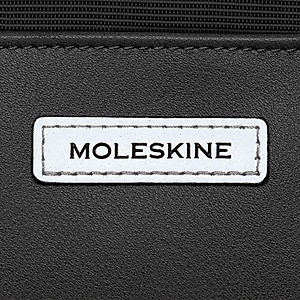 Moleskine ET926MTDBVK6 Business Backpack, Holds 15-Inch Laptops, Moss Green, Metro, Vertical Device Bag, Black