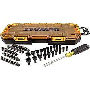 DEWALT Screwdriver Bit Set with Nut Drivers, 71-Piece (DWMT73808)