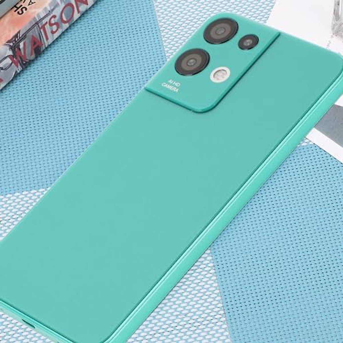 Smartphone, 6.1 Inch Drop Screen 3G Unlocked Cellphone 3GB ROM 32GB Facial Recognition Mobile Phone, 10 Core CPU Processor 5MP Front and 8MP Rear Camera 2800Mah Battery(Green)