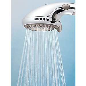 Moen Home Care Chrome Multi-Function Handheld Shower with Pause Control, DN8001CH