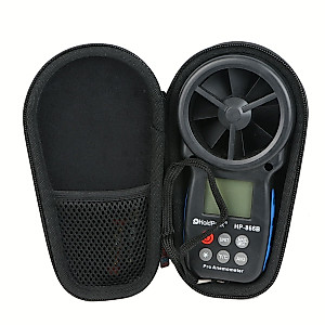 Khanka Hard Travel Case Replacement for HOLDPEAK 866B Digital Anemometer Handheld Wind Speed Meter for Measuring Wind Speed