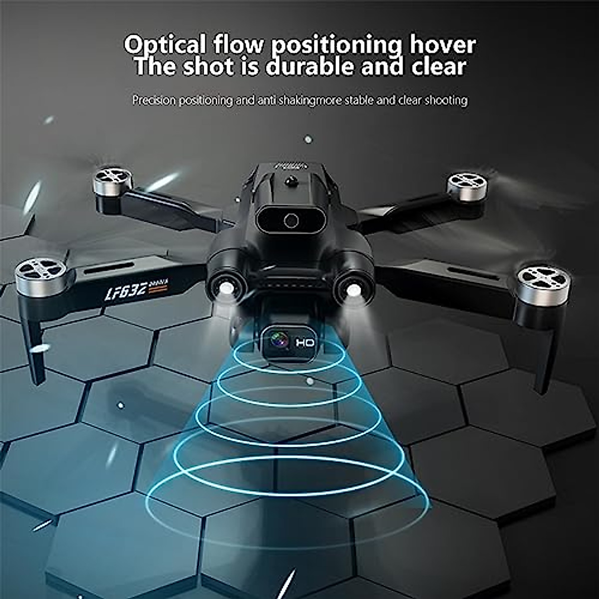 Mini Aerial Photography Drone for Kids with Brushless Motor - Foldable Remote Control Quadcopter with 1080P HD FPV Camera - Drone Toys with Altitude Hold, Headless Mode and One Key