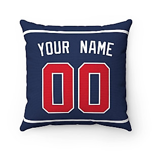 ANTKING Throw Pillow Atlanta Personalized Custom Any Name and Number for Men Women Boy Gift