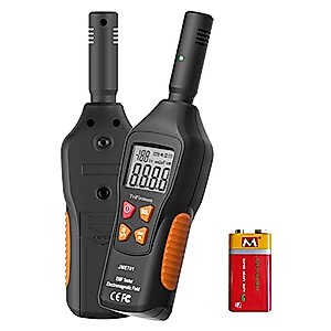 JOAUIAX EMF Meter Reader EMF Detector,5HZ—3500MHz Digital Household Radiation Detector,3 in 1 Electromagnetic Field Meter with LCD&Sound-Light Alarm for Home EMF Inspections,Office and Ghost Hunting