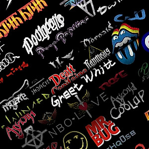 Bhlounplo Button Down Shirt Men Rock and Roll Punk Print Pocket Lapel Hawaiian Casual Loose Short Sleeve Shirt-Black-2-XXXL