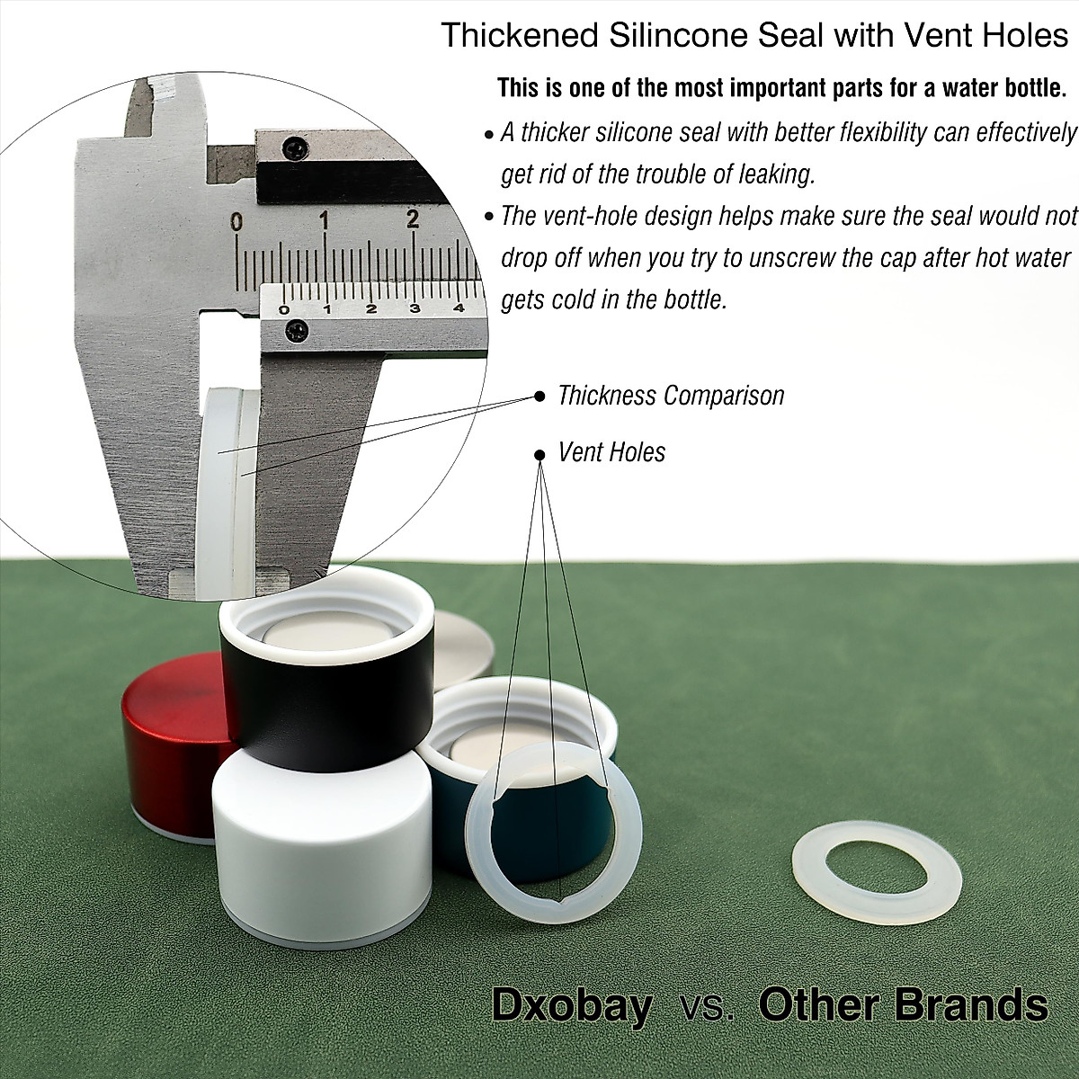 Dxobay Cute Small Water Bottle, 4.4 Fl. Oz, Mini Slim Flask for Women, Kids & Girls, Portable Skinny Purse Water Bottle, Vacuum Insulated Reusable Leak Proof Stainless Steel Hydroflask Thermos