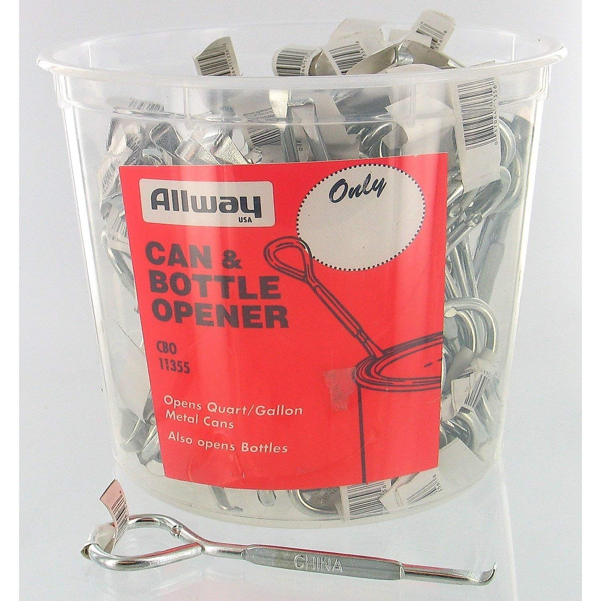 Allway Tools CBO100 Can & Bottle Opener 100 Count