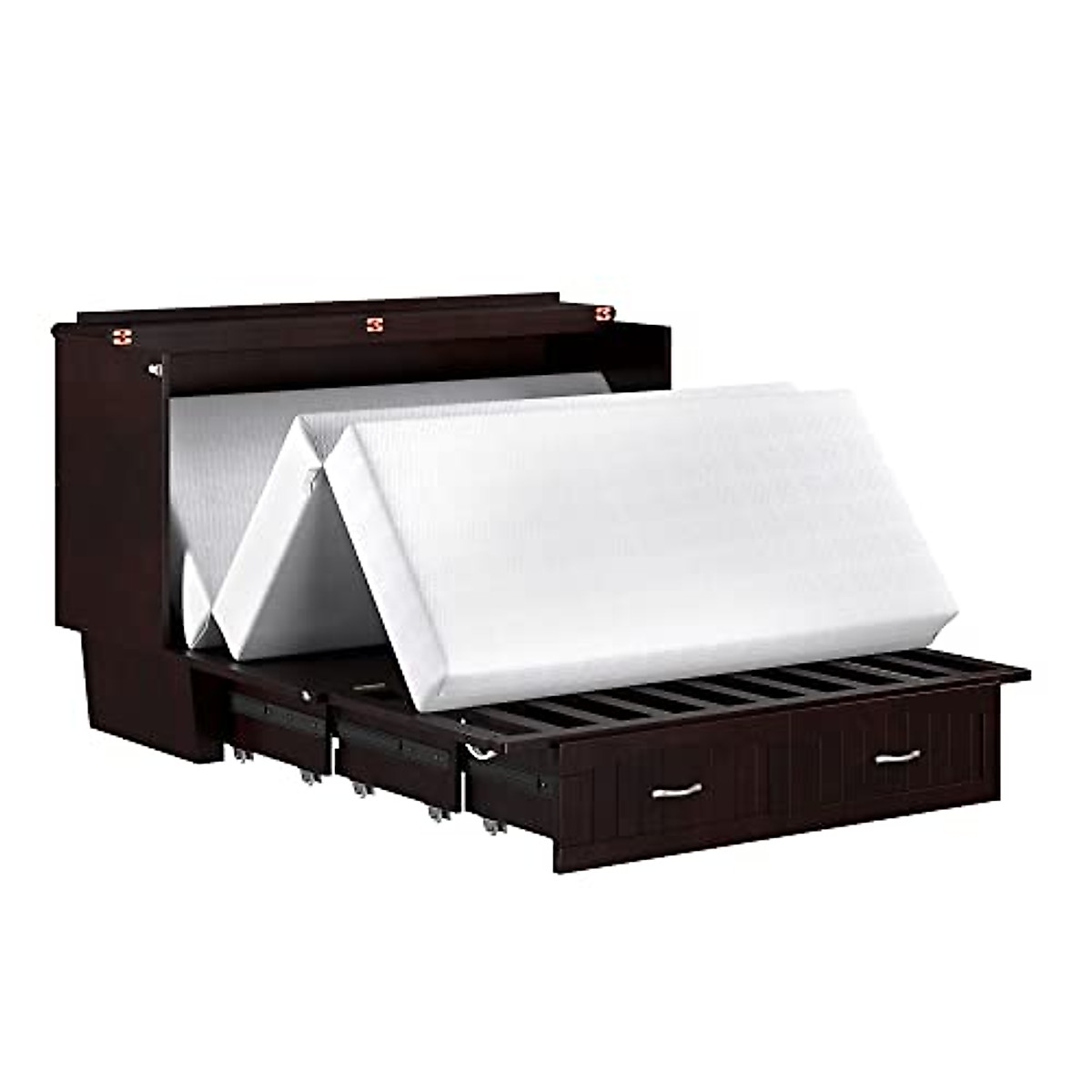 AFI Nantucket Murphy Bed Chest, Queen, Espresso