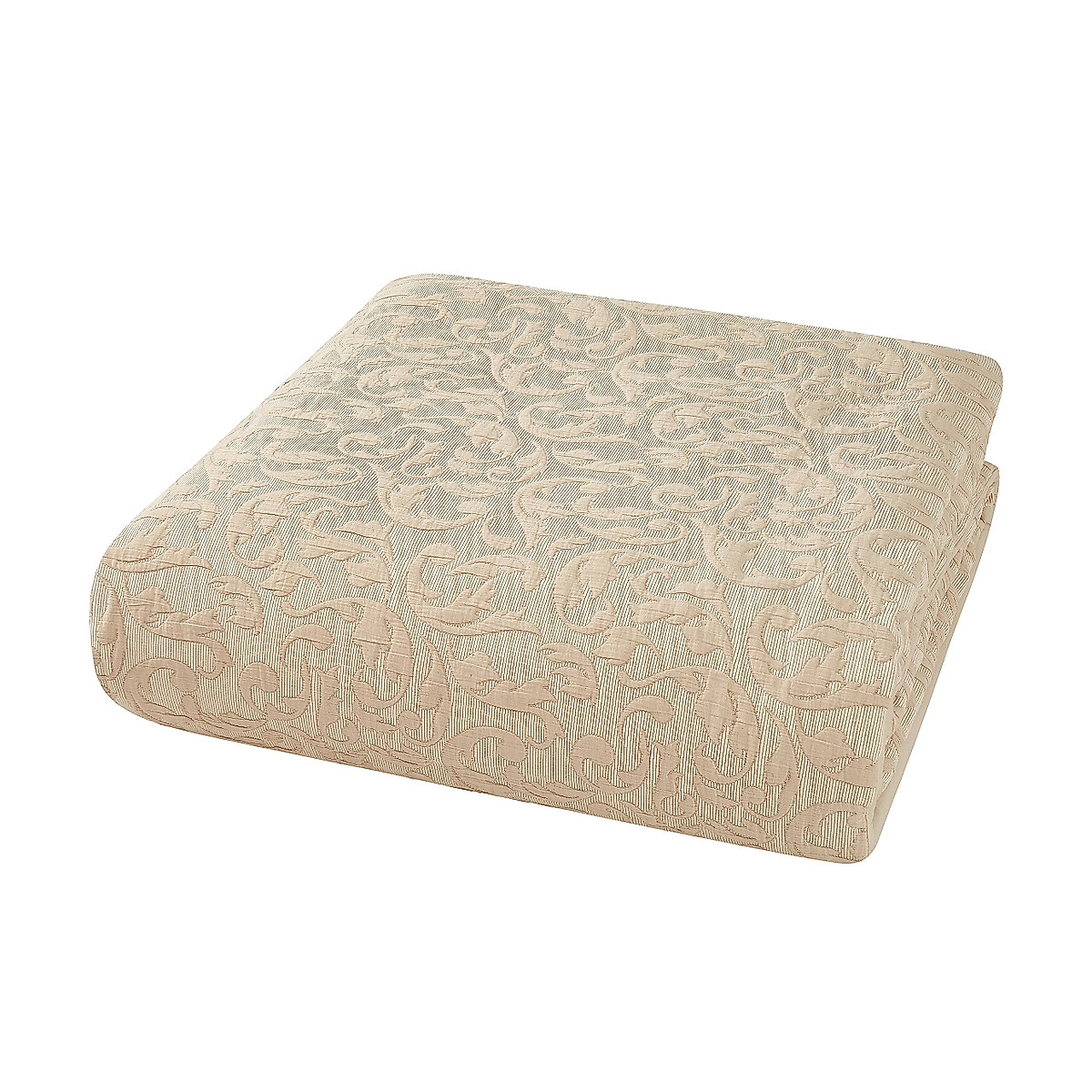 Charisma Regan Matelasse, Queen Duvet, Tan