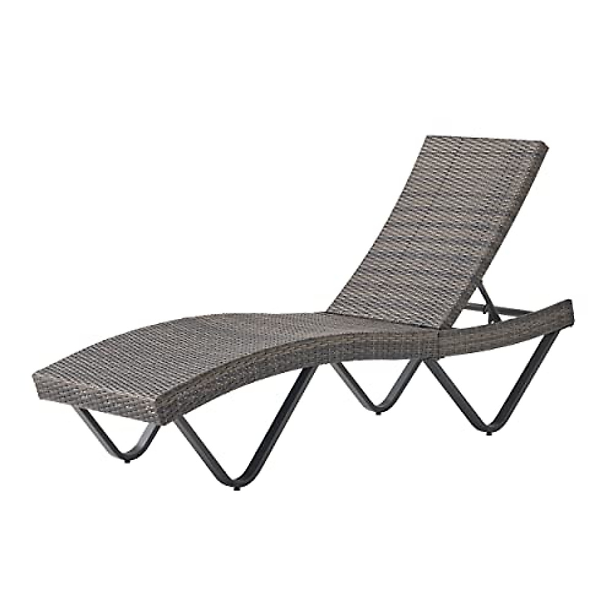Christopher Knight Home San Marcos Chaise Lounge Set, 2-Pcs Set, Grey
