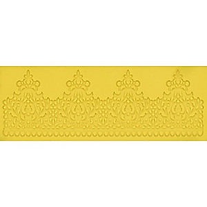 Global Sugar Art Regal Crown Lace Silicone Lace Mat by Chef Alan Tetreault