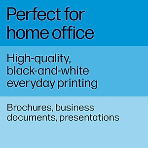 HP LaserJet M209d Laser Printer, Black and White, Automatic Duplex, USB Connection Only (Cable Included), Ideal in Home Office (8J9L0F)