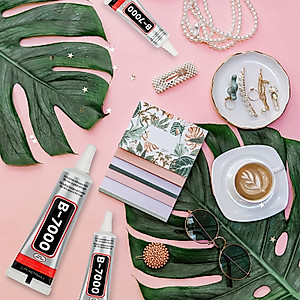 Jewelry Glue for Metal and Stone: 2PCS 10ML 0.3fl.oz Bead Glue for Jewelry Making Jewelry Glue for Stones Super Adhesive Rhinestones Metal Crafts Diamond Nail Fabric Repair