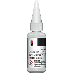 Marabu Alcohol Ink - Deep White - Unveil The Purity of Your Art, Creating a Blank Canvas for Limitless Possibilities - 20ml Bottle