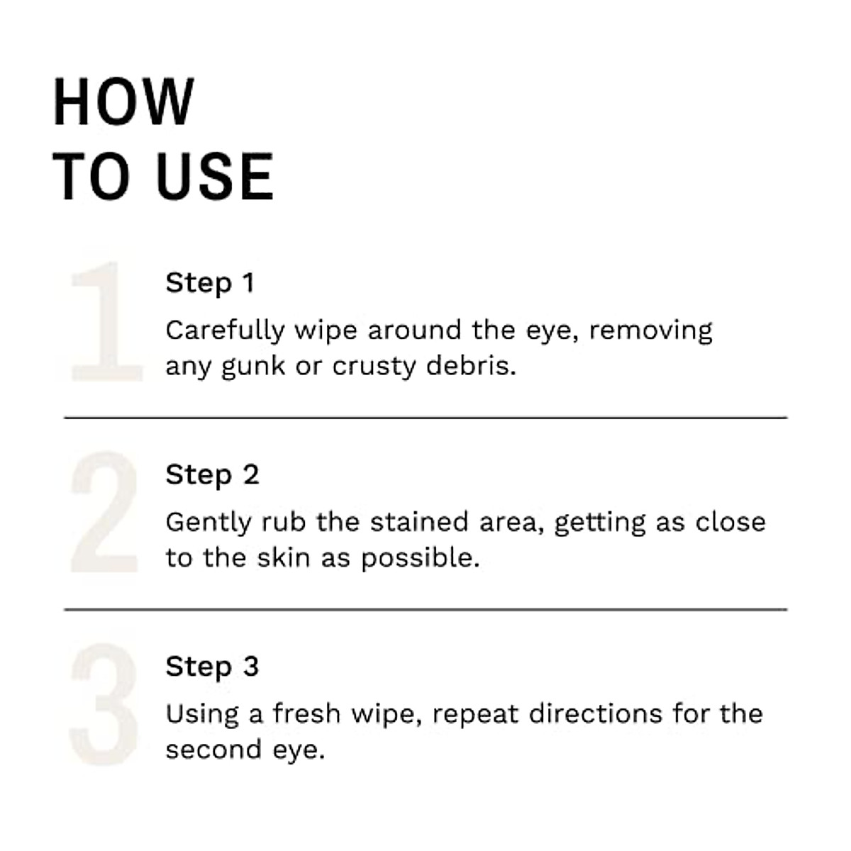 Eye Envy Tear Stain Wipes for Dogs | Textured to Gently Clean | Presoaked in 100% Natural Formula | Recommended by AKC Breeders, Vets, Groomers | Treats The Cause of Staining | 60 Count