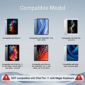 MOSISO Tablet Sleeve Case Compatible with iPad 10th 10.9 inch 2022 / iPad Air 5th 10.9 / iPad Pro 11 M2 / iPad 9/8/7 10.2 / iPad Air 4 10.9/Air 3 10.5 / iPad 9.7, Polyester Vertical Bag, Deep Teal