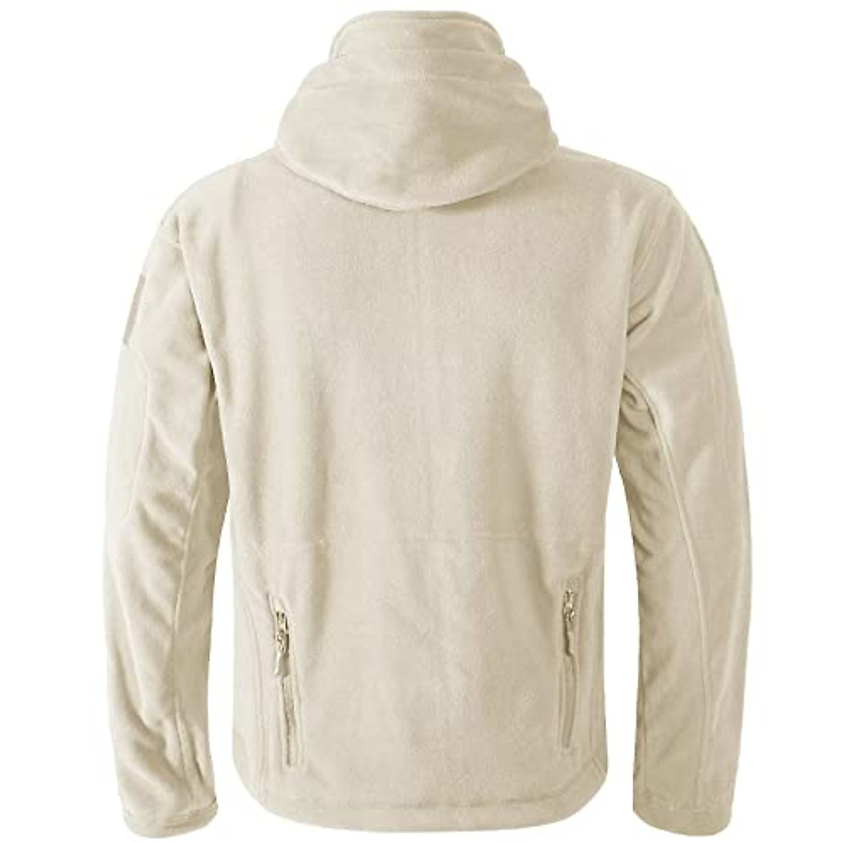 MAGCOMSEN Men's Winter Coats Fleece Jacket for Men with Hood Warm Jacket Winter Jackets for Men Polar Fleece Jacket Mens Jacket