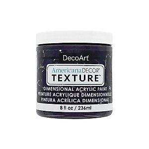 Decoart Texture Acrylics 8oz Deep Plum