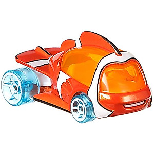 Hot Wheels Pixar Toy Character Car 6-Pack In 1:64 Scale, Collectible Set of Fan-Favorites From Disney and Pixar Movies