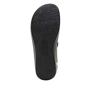 Alegria Women's Bailee Leather Sandal Topography 10.5-11 M US