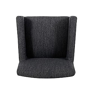 Christopher Knight Home Armga Upholstered 26 inch Counter Stool - Charcoal/Gray