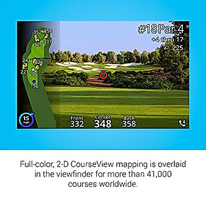 Garmin Approach Z82, Golf GPS Laser Range Finder, Accuracy Within 10” of The Flag, 2-D Course Overlays (Renewed), White