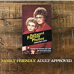 Awkward Family Photos Greatest Hits - Caption Hilarious Pics with Memorable Movie Lines, Best of Original & Vol 2, plus New Pics & Movie Lines, Age 13 & Up, Better Cards, Bigger Images & A Card Box