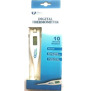 Med Solutions Digital Thermometer (Oral, Rectal or Underarm) 10 Second Readout