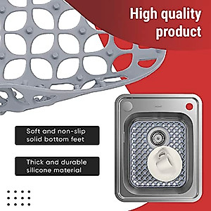 Kitchen Sink Mats 13.58" x 11.6" - Sink Protectors for Kitchen Sink - Sink Mats for Bottom of Kitchen Sink - Sink Mats and Protectors - Kitchen Sink Protector
