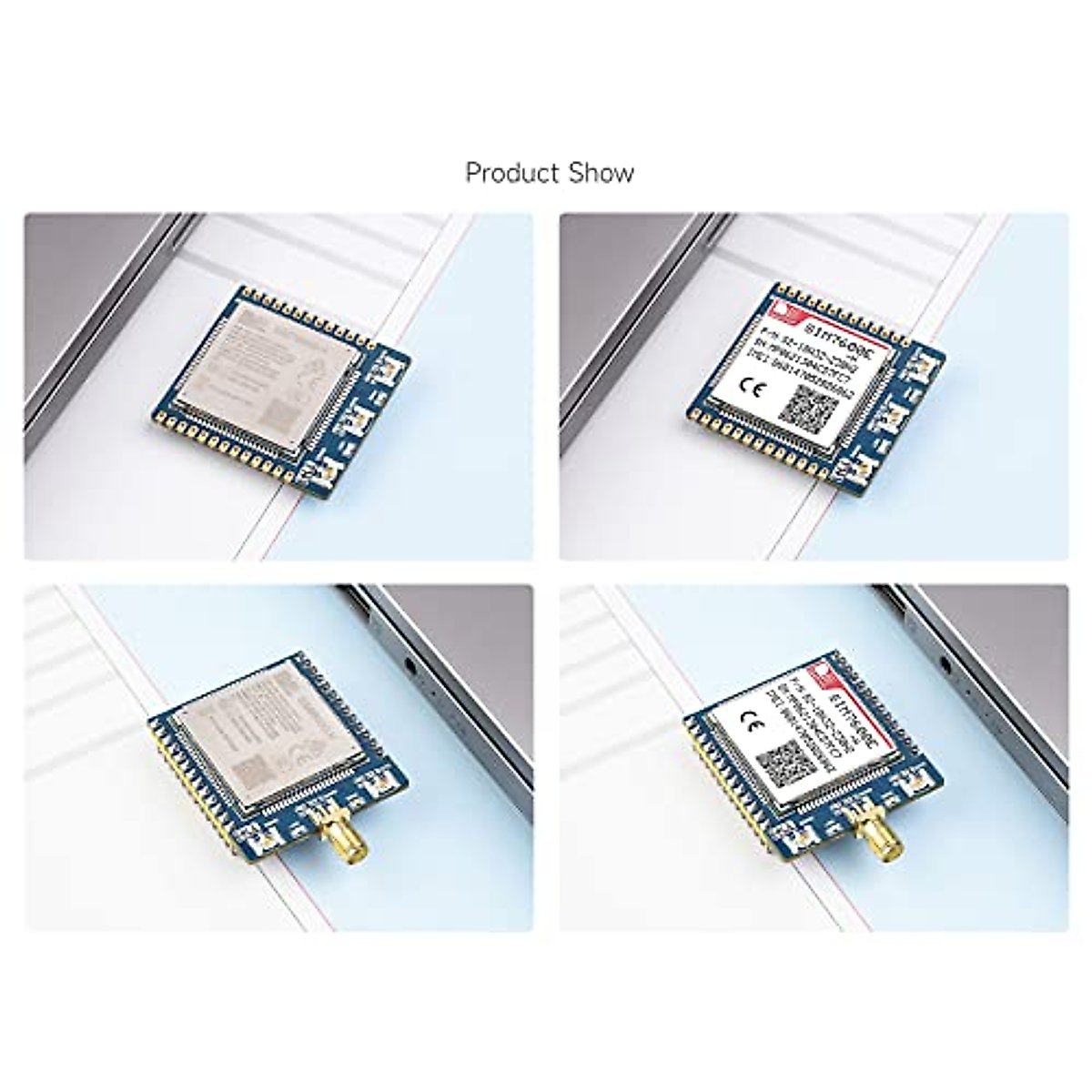Waveshare SIM7600G-H 4G Communication Module, Compatible with Raspberry Pi 5/4B/3B/Zero/Zero W/Zero 2W/Pico/Pico W/Pico WH, Multi-Band Support, 4G/3G/2G, with GNSS Positioning-Standard Version