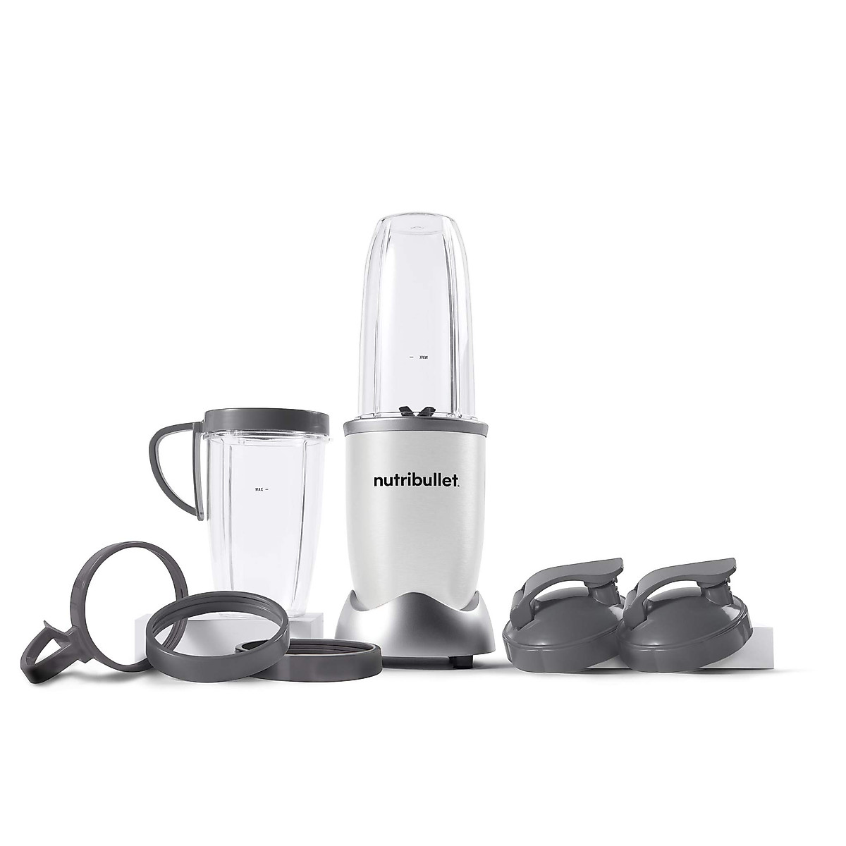 NutriBullet Pro 13 Pcs White, 900W and NutriBullet 32 Ounce Colossal Cup