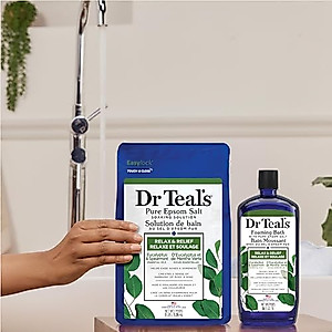 Dr Teal's Ultra Moisturizing Body Wash Relax and Relief with Eucalyptus Spearmint, 24 Fluid Ounce
