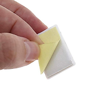 SING F LTD 17pcs Curtain Wire White Window Cord Cable with 8pcs Self-Adhesive Hooks 4 Pairs Hooks and Eyes Rods 3M Length